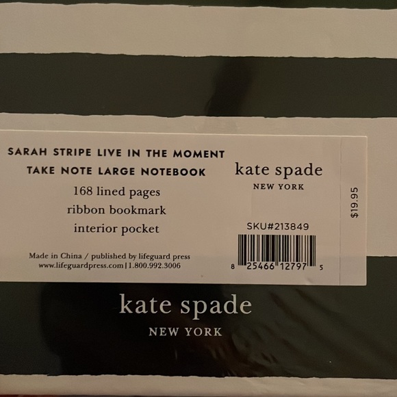 kate spade | Office | Nwt Kate Spade New York Notebook | Poshmark